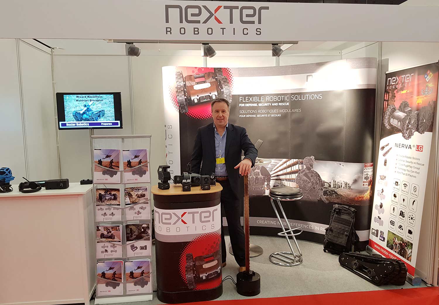 Mit nexter robotics auf der GPEC - ZIPPERMAST